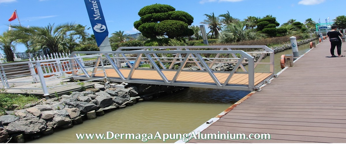 Dermaga Apung Aluminium Jetty Marina - Dermaga Apung Aluminium